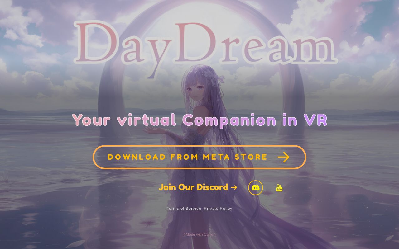 DayDream - Your Virtual Companion in VR